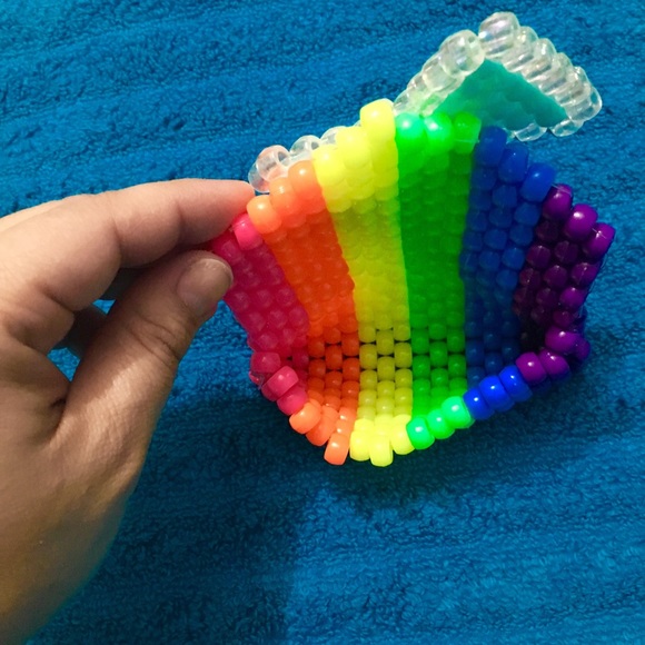 Crazy Styles | Bags | Crazystyles Kandi Bead Mini Backpack Wallet ...